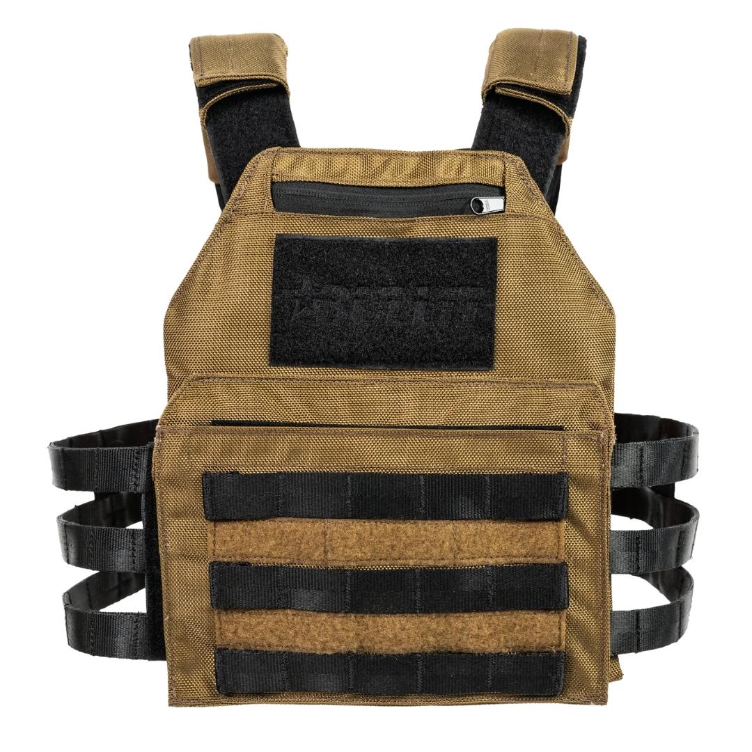 HYBRID TRAINING VEST | Tactical Kit (Coyote) – BULLIT USA